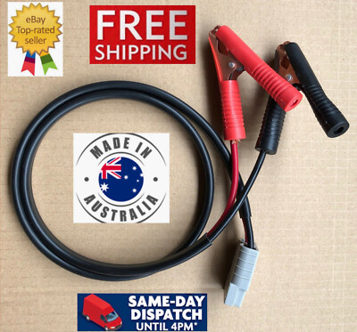 50cm twin 6mm auto Cable with Anderson style Plug 50 Amp with 90mm ...