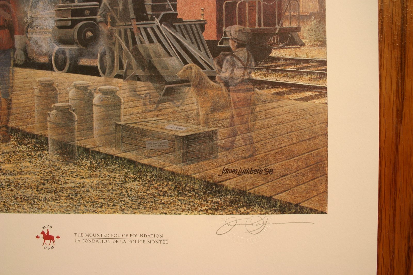 The Immigrants RCMP James Lumbers Signed & Numbered Limited Edition | eBay