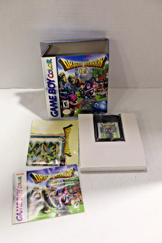 Dragon Warrior I & II Nintendo Game Boy Color 2000 EUC Box, Game ...