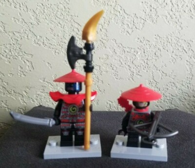 LEGO NINJAGO Lot of 2 STONE ARMY Minifigures STONE ARMY SCOUT ...