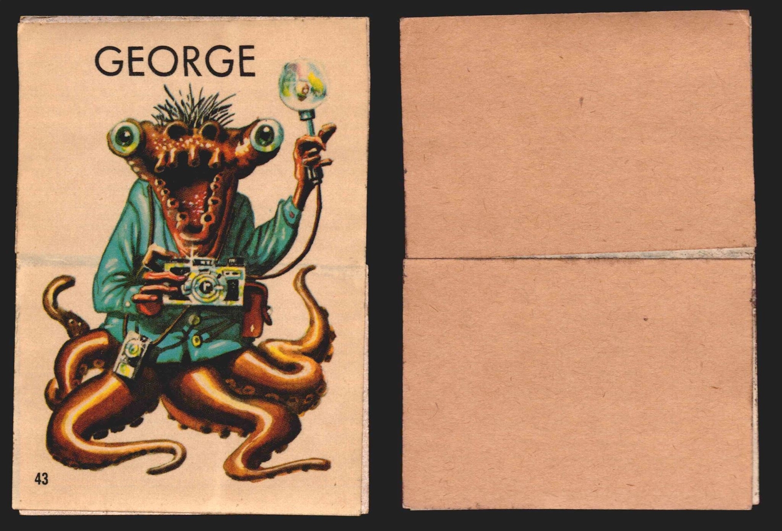 1965 Ugly Stickers Topps Trading Card You Pick Singles #1-44 with ...