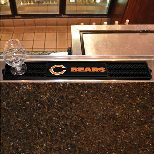 NFL - Chicago Bears Bar Drink Mat - 3.25in. x 24in. | eBay