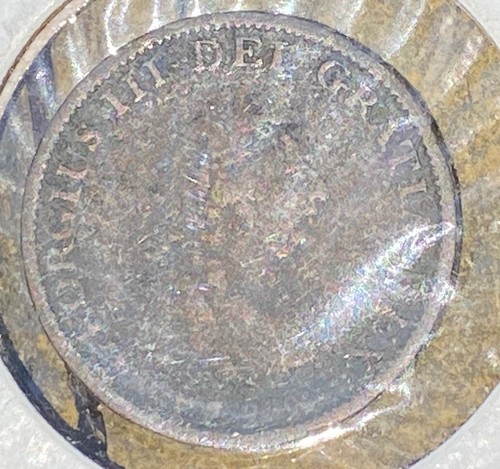 VTG 1799 Half Penny George III Ship & Britannia VG Detail Coin Of ...