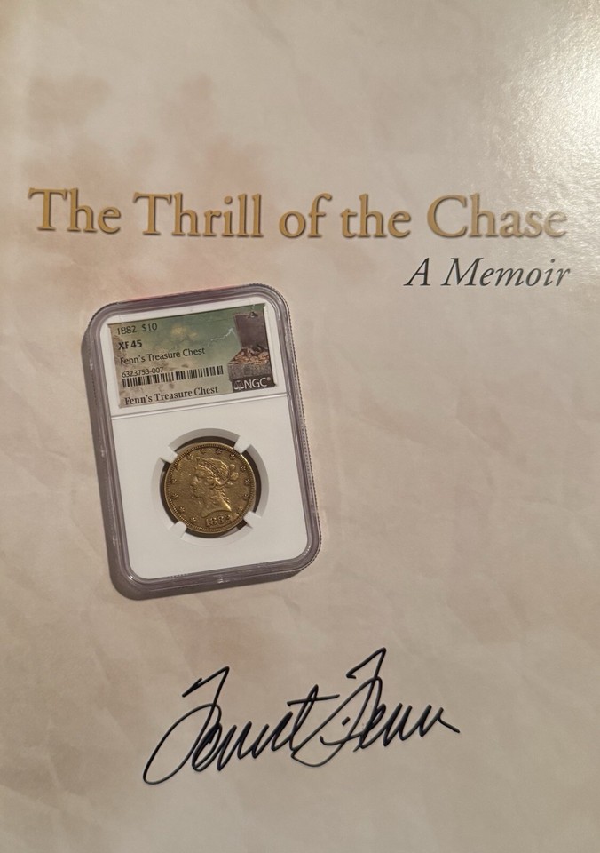 AMAZING! Forrest Fenn Treasure Gold Coin “ON COVER” - “THRILL OF THE ...