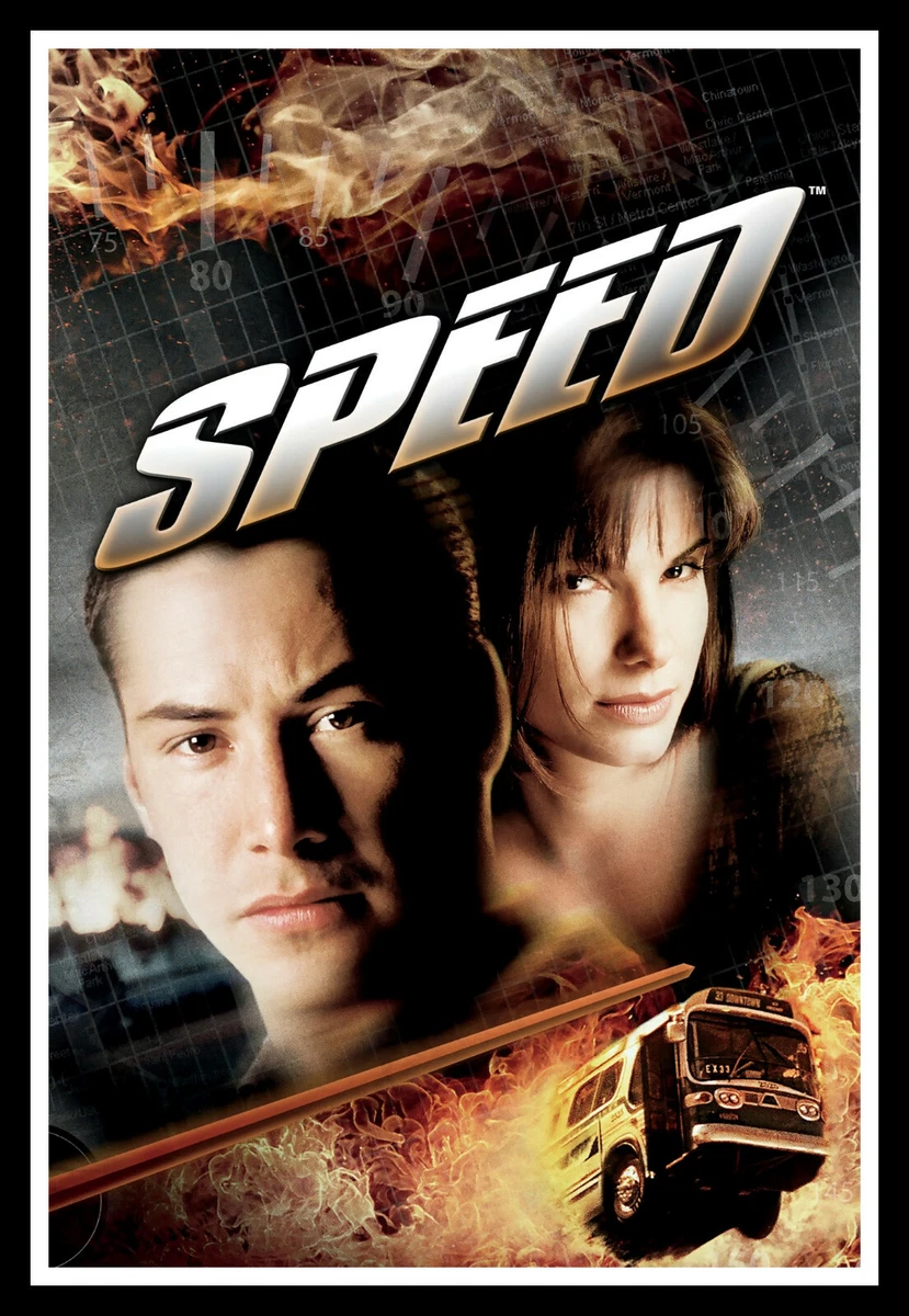Keanu Reeves Speed Poster