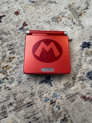 Nintendo Game Boy Advance SP (Mario Limited Edition) 45496441289 | eBay UK