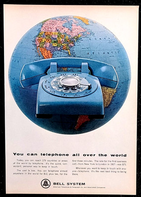 Bell Telephone Original 1965 Vintage Print Ad Wall Art | eBay