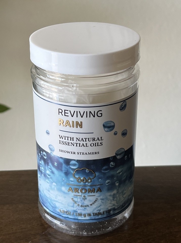 Bath & Body Works Aroma Reviving Rain Shower Steamers New | eBay
