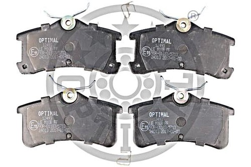 OPTIMAL Rear Disc Brake Pad Set For TOYOTA Avensis Corolla 97-03 04466 ...