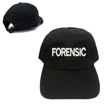 UNSTRUCTURED 100% COTTON CAP HAT FORENSIC FORENSICS | eBay