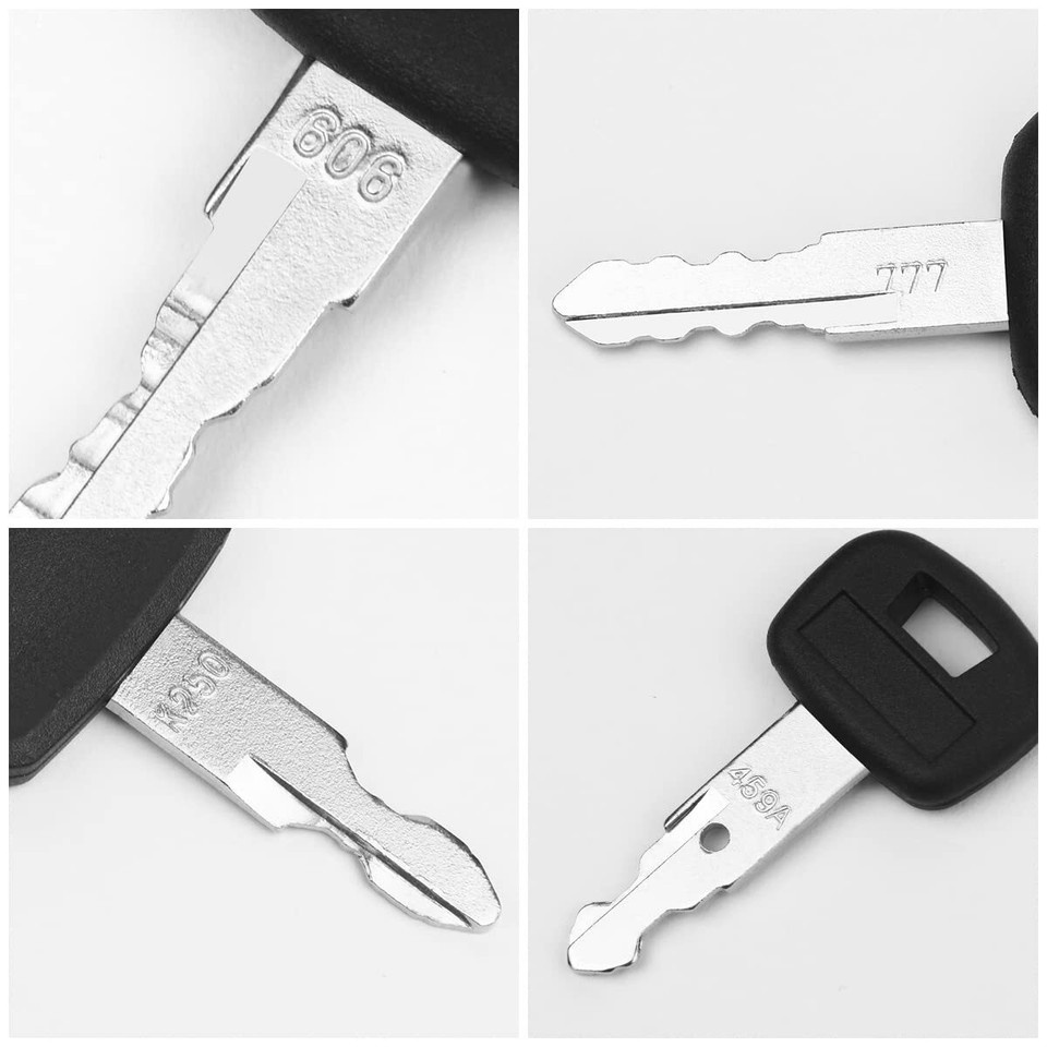 12PCS KEYS Master Key Ignition Set For Agricultural + Heavy Plant ...