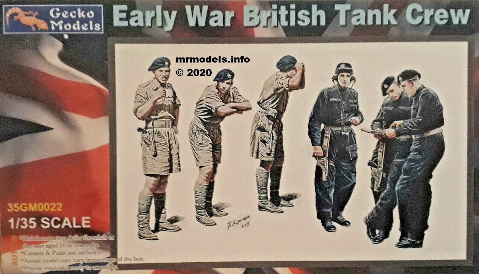 Gecko Models 1/35 Figures Military New Plastic Model Kit Figure 1 35 Mr ...