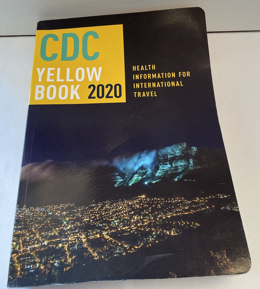 CDC Yellow Book 2020: Health Information for International Travel | eBay