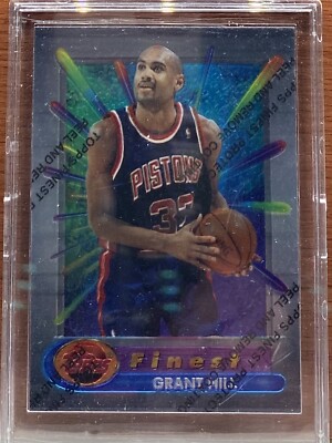 Grant Hill Topps 1994-95 Finest Basketball Rookie Card #240 | eBay