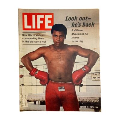 VTG Life Magazine October 23 1970 Vol 69 No. 17 Muhammad Ali Returns | eBay