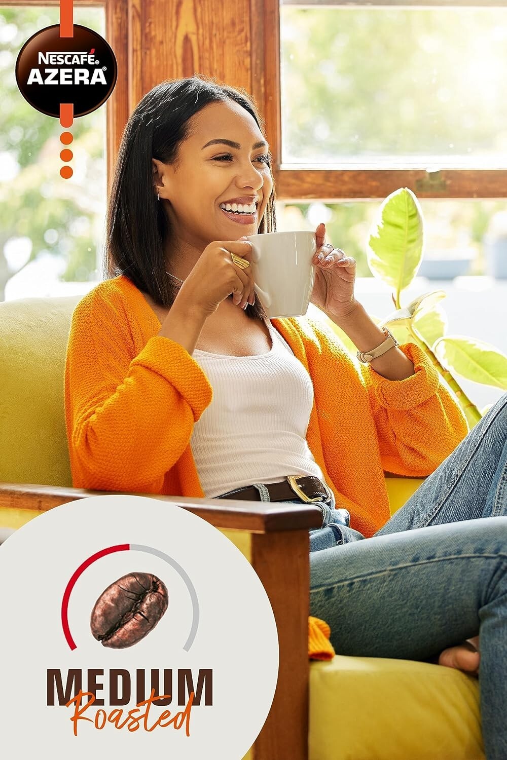 Nescafe Azera Decaf Coffee 420g Caffeine Free Ground Premium Barista ...