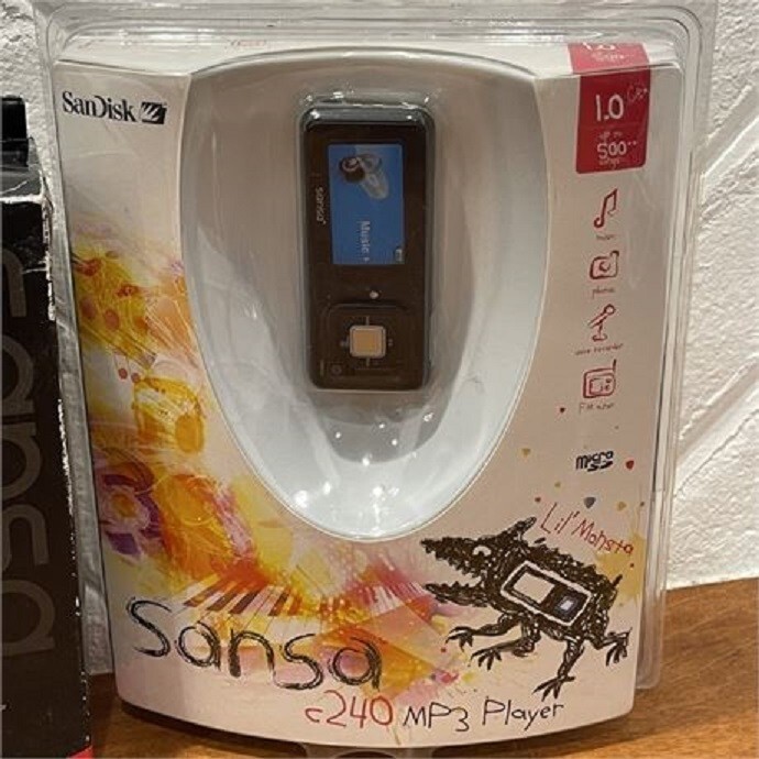 SanDisk Sansa c240 Black (1 GB) Digital Media Player for sale online | eBay