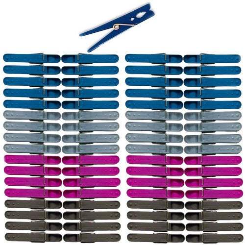 Plastic Clothes Pegs Washing Line Strong Laundry Airer Clips Grip Dry ...