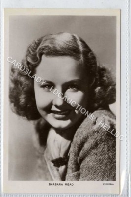 (Ld1430-100) RP, Actress Barbara Read, Unused VG-EX | eBay