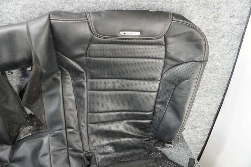 Rear Leather Seat Cover Set Mercedes X166 W166 Gle63 Gl63 Amg oem | eBay