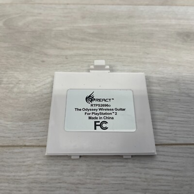 React Guitar Hero The Odyssey RTPS2696o BATTERY COVER Part PS2 | eBay