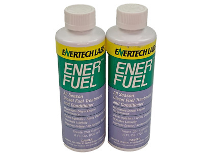 2 PACK Enertech Labs 10102 EnerFuel 8oz All Season Diesel Treatment | eBay