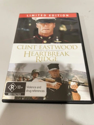 Heartbreak ridge limited edition dvd 2 disc very good condition rare ...