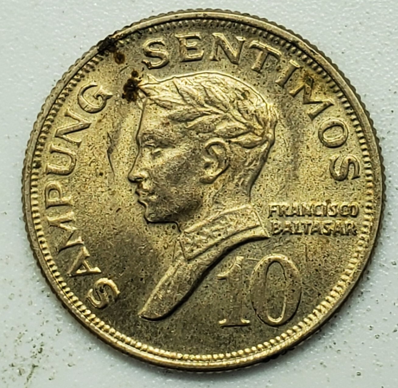1968 Ten Sentimos Filipinas Republika NG Pilipinas Phillipines Coin #1 ...