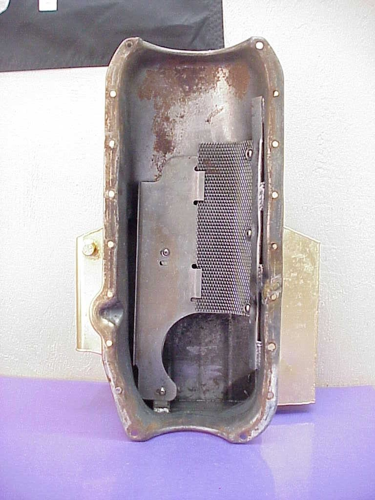 Circle Track Oil Pan for SB Chevy 2 Piece Seal & 4 Trap Doors & Windage ...