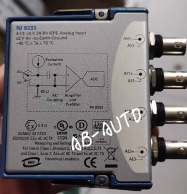 NI 9233 USED NI Acquisition Card NI 9233 Fast Shipping DHL/FedEX | eBay