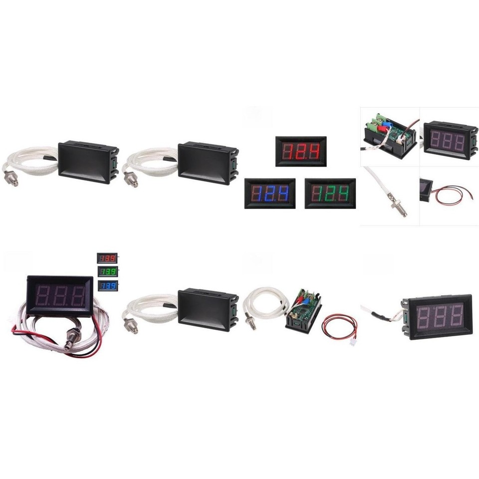 Digital Thermometer Real-time Monitoring 35x18mm Screen For Industrial ...