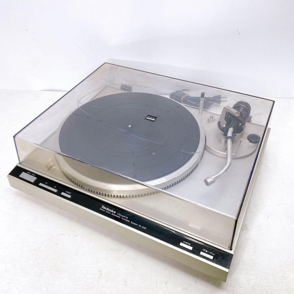 Technics SL-Q33 Turntable DirectDrive Quartz FullAuto Vintage 1979 ...