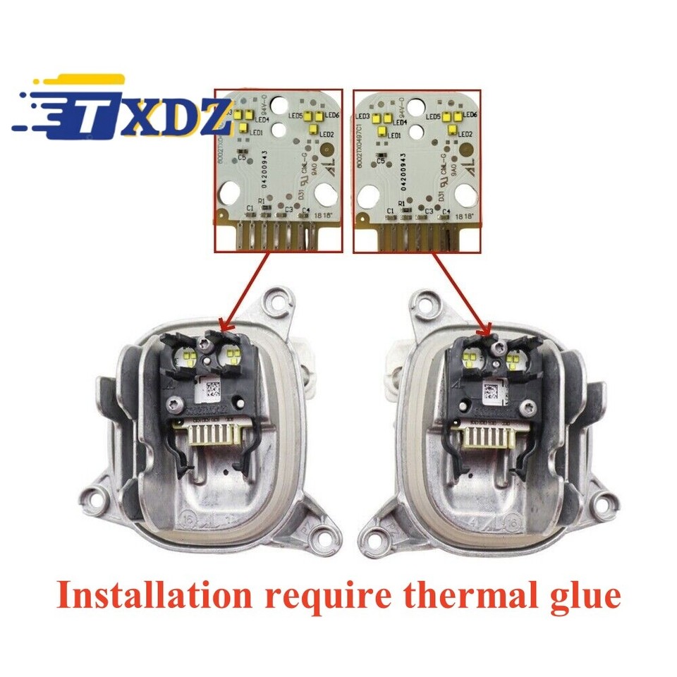 White DRL Angel Eye LED Boards For 2019 2020 2021 BMW X3 G01 X4 G02 ...
