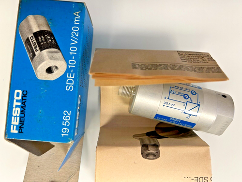 FESTO Drucksensor/ SDE-10-10V/20mA - 0 V ... 10 V - 0 mA ... 20 mA ...