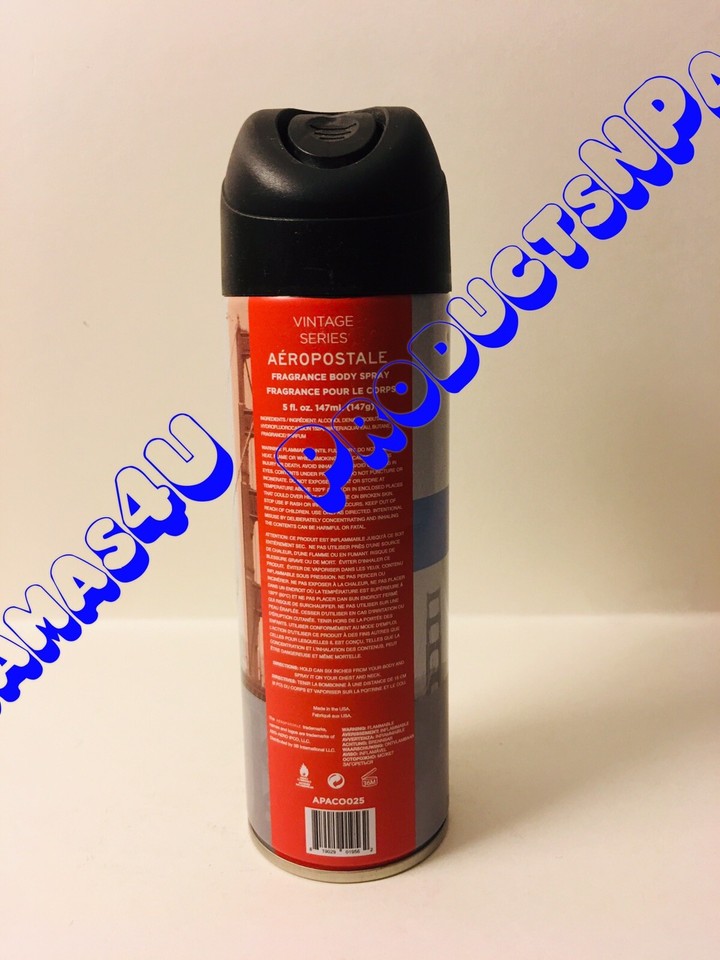 Aeropostale A87 CARDAMON & OAK Fragrance BODY SPRAY 5oz/137ml VINTAGE ...