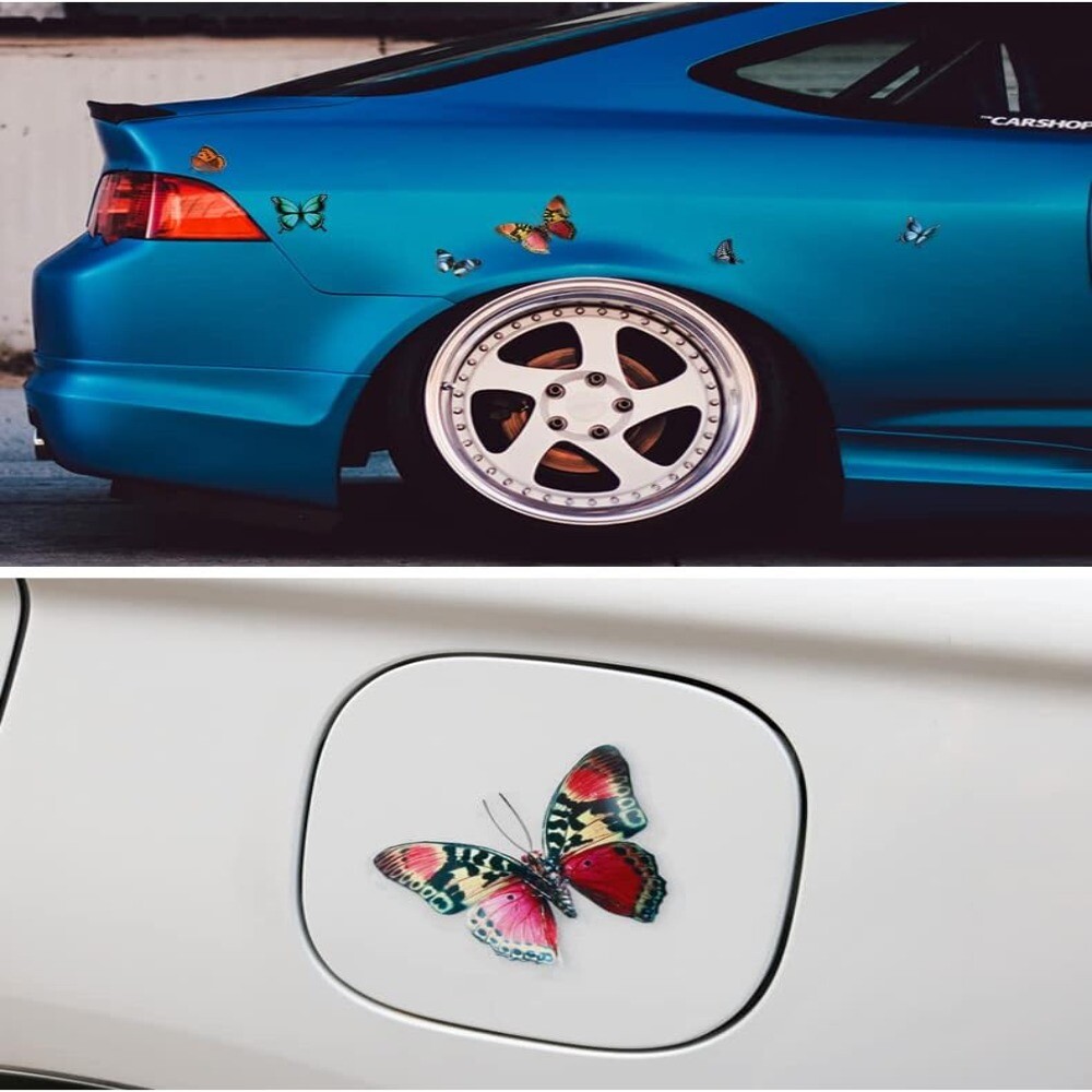 3Sheets Butterfly Shape Car Scratch Cover Stickers | eBay