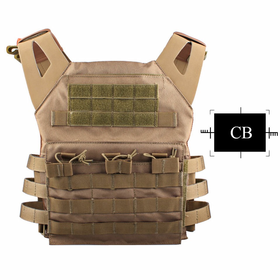 Emerson Tactical Molle Jumpable Plate Carrier JPC Vest Body Armor ...