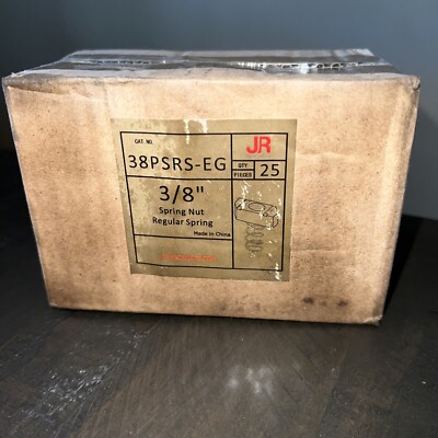 (Qty 25 ) 3/8-16 Spring Nuts for Unistrut B-Line Channel P1008 #4121 3/ ...