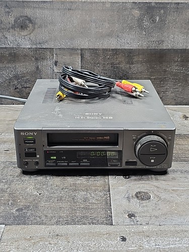 Sony EV-C100 Hi-Fi Stereo Hi8 VideoHi8 8mm Video Recorder Player VCR ...
