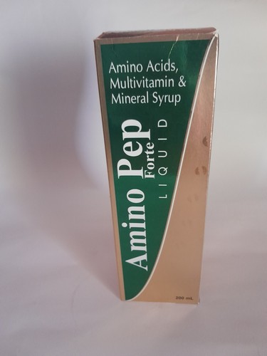 AMINO PEP FORTE TONIC MULTIVITAMIN &MINERAL SYRUP 200ML | eBay