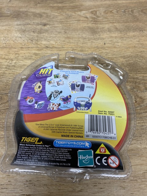 Hasbro Tiger HitClips Hit Clips 1 Micro Music Clip Jump 5 God Bless The ...