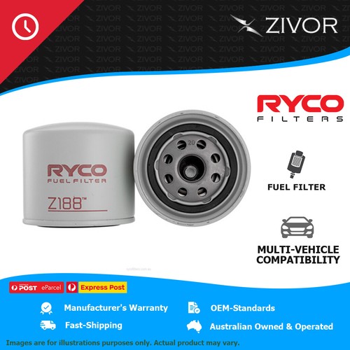 New RYCO Fuel Filter Spin On For MITSUBISHI FUSO CANTER FE334 3.3L 4D31 ...