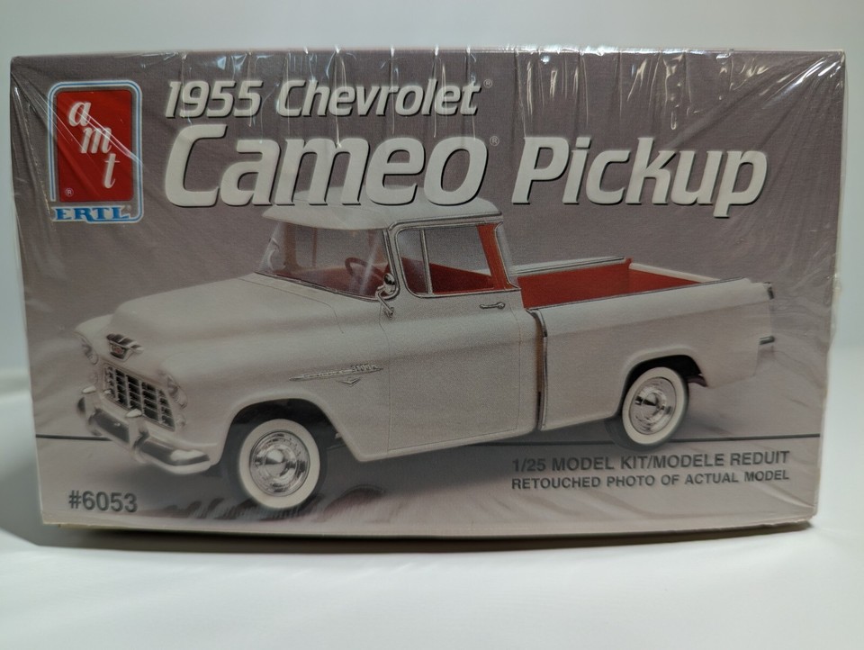 AMT ERTL 1955 '55 Chevrolet Cameo Pickup 1:25 Kit (Sealed Parts, Open ...