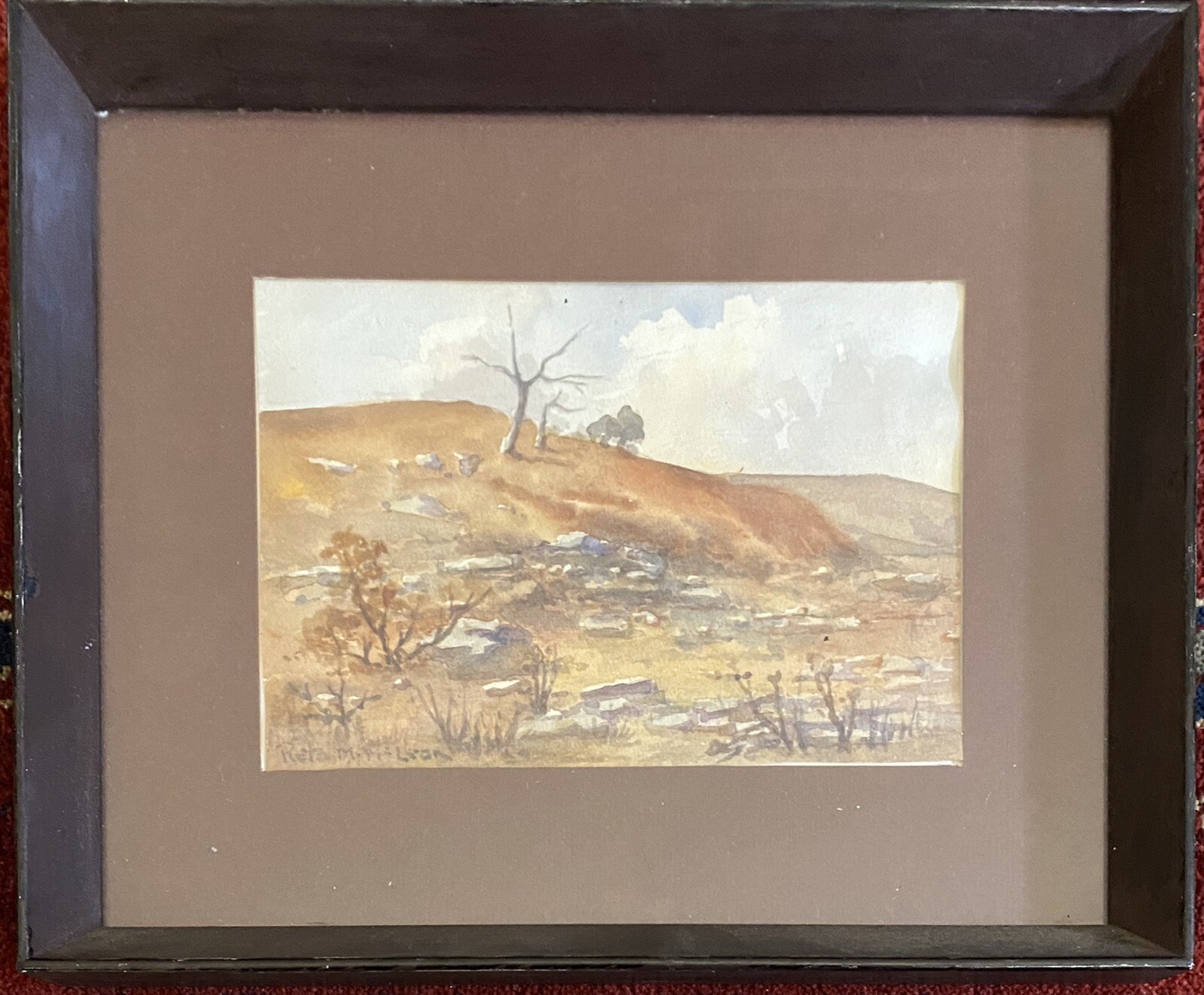 Reta McLean, Original Watercolour. A listed Australian artist. | eBay ...