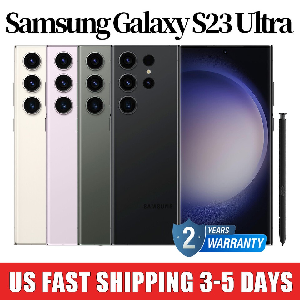 NEW SEALED Samsung Galaxy S23 Ultra 5G SM-S918U 1T/256GB/512GB Factory ...