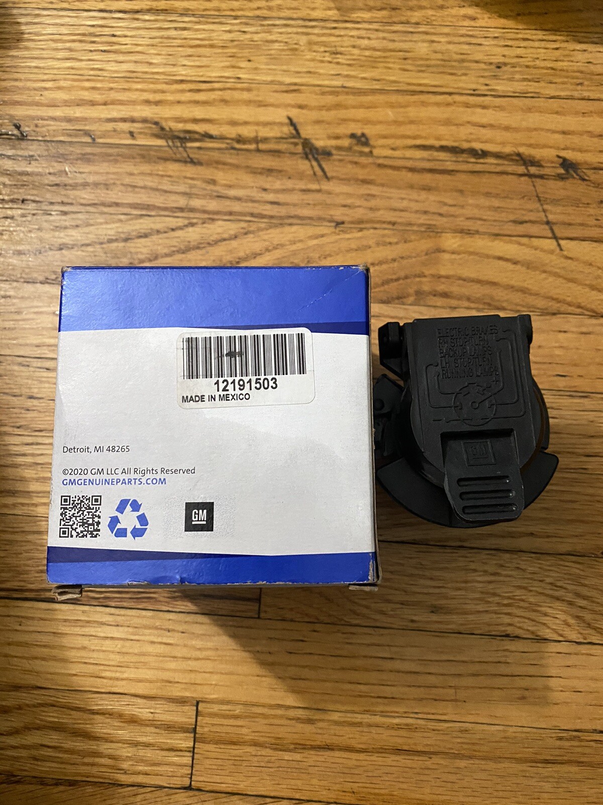 1999-2021 GM Trucks SUVs OEM Trailer Tow Hitch Harness Receptacle Plug ...