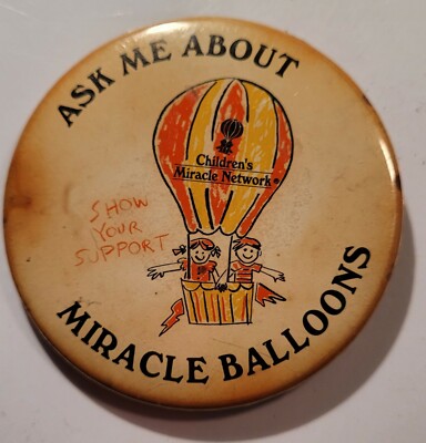 Children's Miracle Network Wal-Mart Associate Pin "Ask Me About Miracle ...