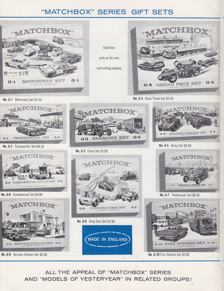 Matchbox / Lesney / Bronner dealer catalog 1964 | eBay