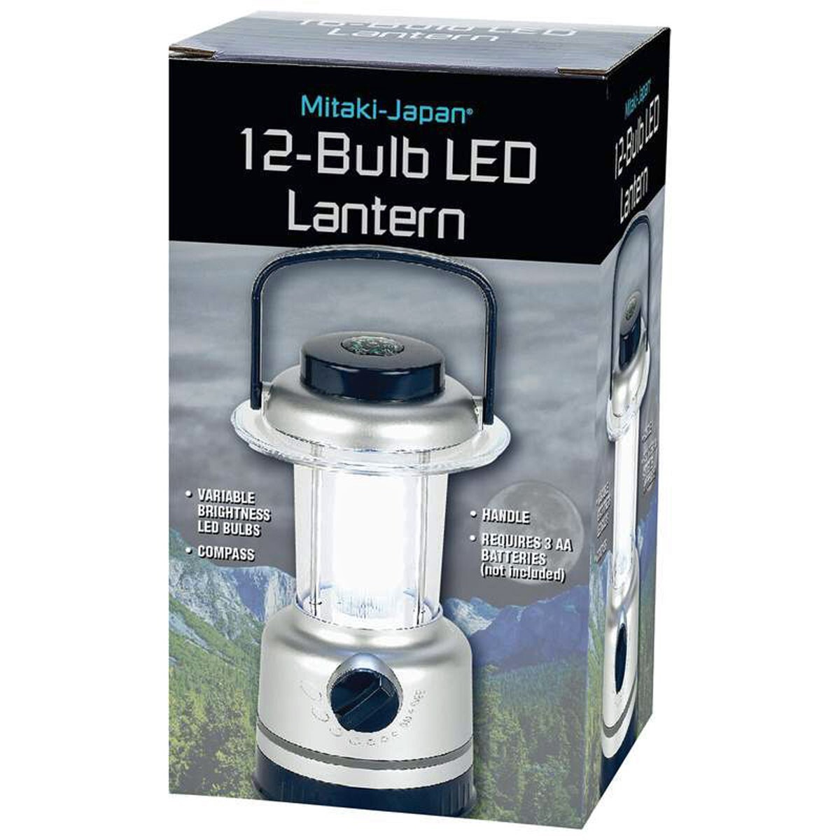 LANTERN Portable 12 Bulb LED Battery Operated Camping Light Lamp Home ...