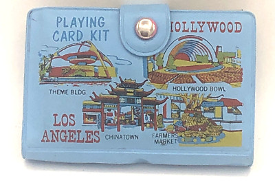 Vintage Rare State of California Playing Card Kit Case Deck Cards ...